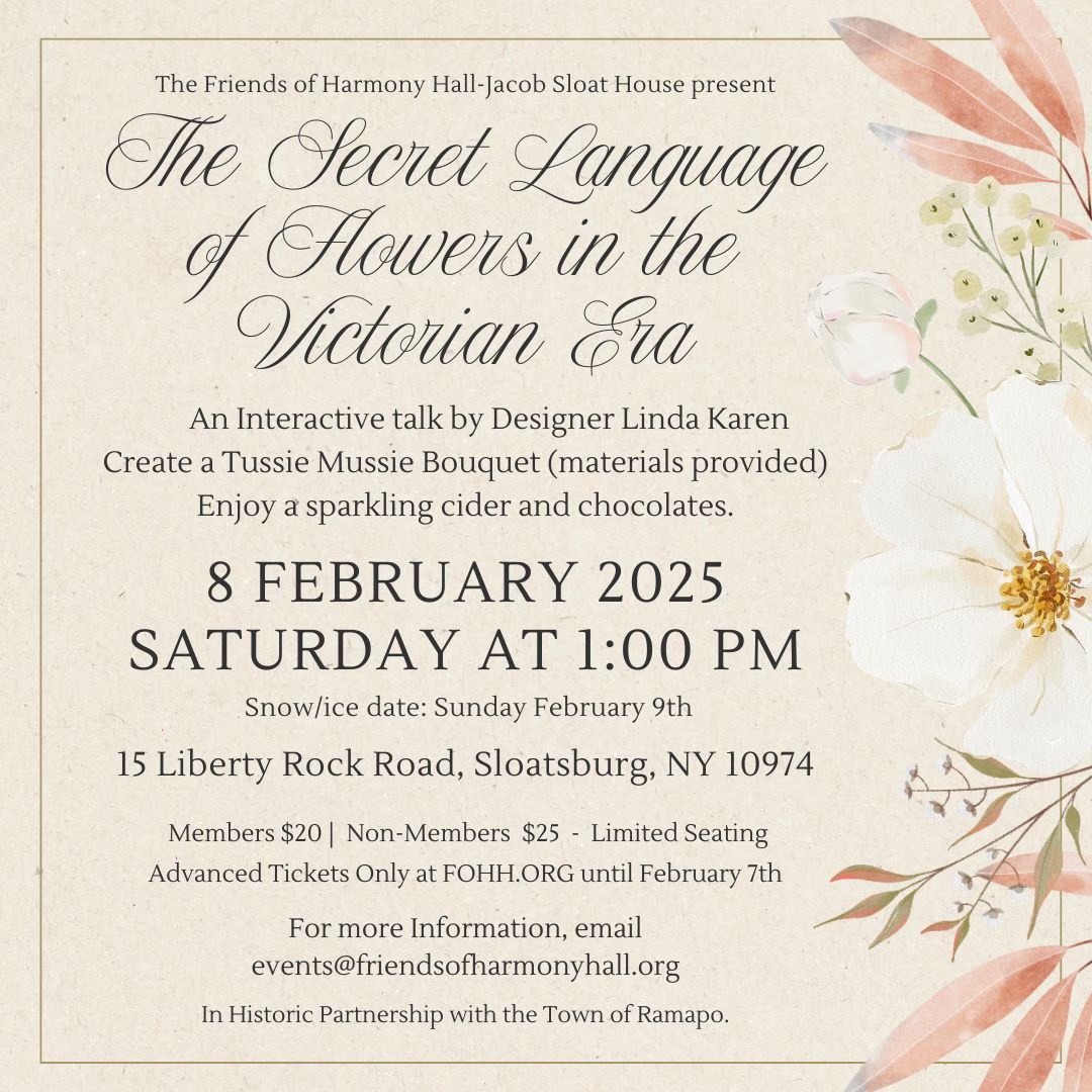 The Secret Language of Flowers in the Victorian Era - Hudson Valley Tourism